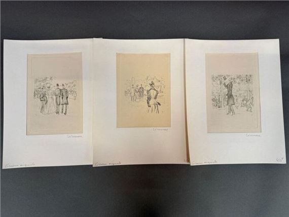 Jean-Émile‏ Laboureur | Set of three lithographs | MutualArt