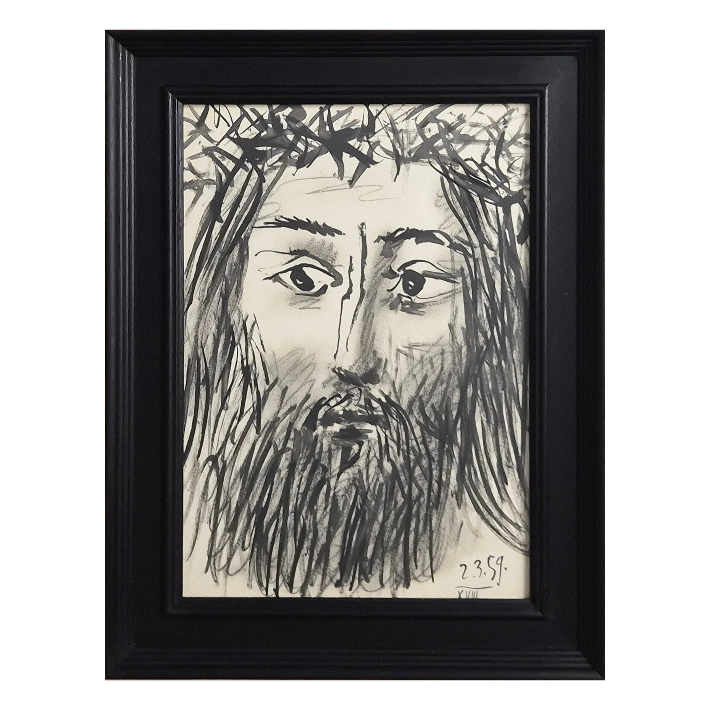 Pablo Picasso | LE VISAGE DU CHRIST (1961) | MutualArt