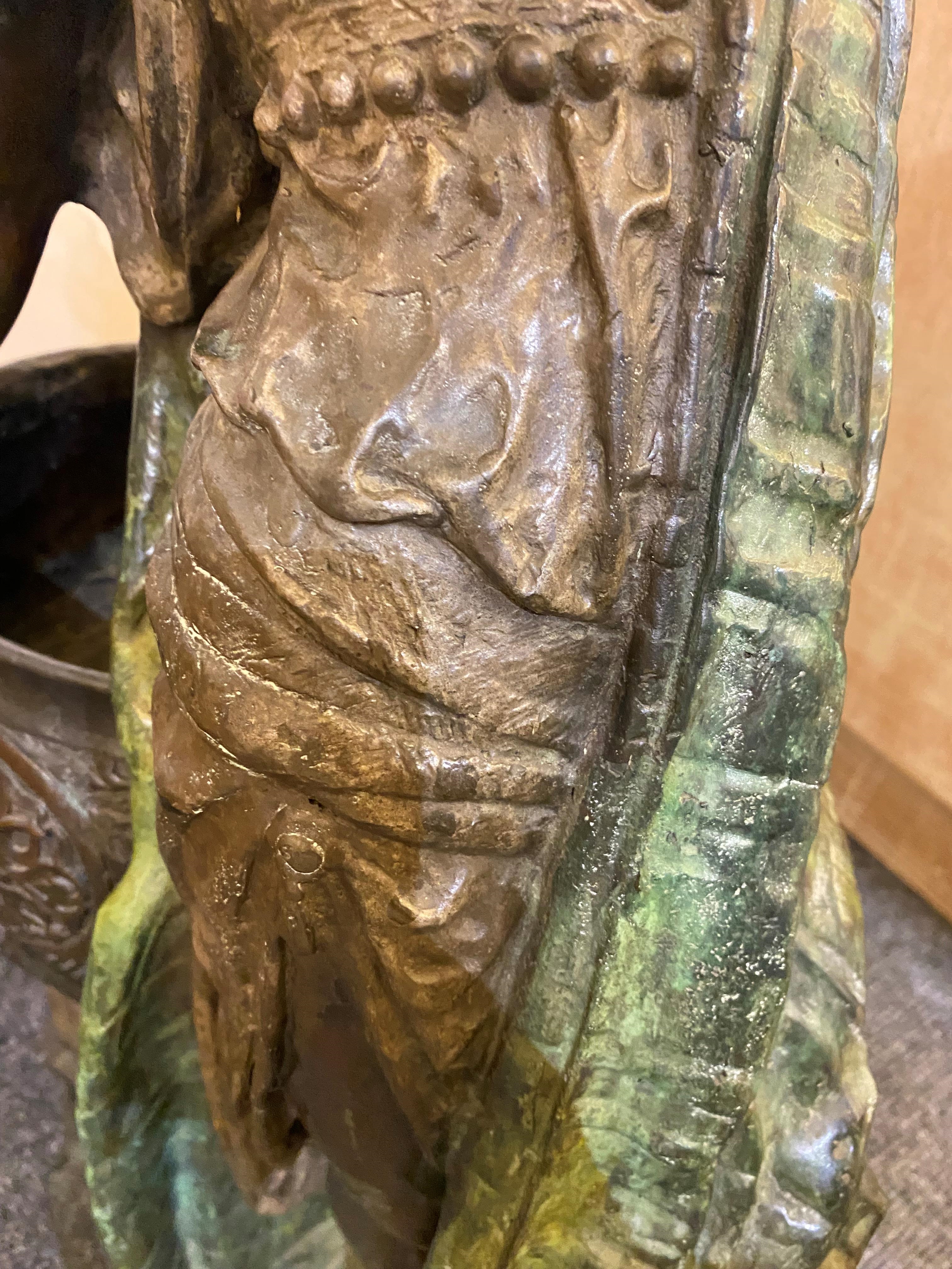 Max Arthur Waagen | A bronze figure (1890s) | MutualArt