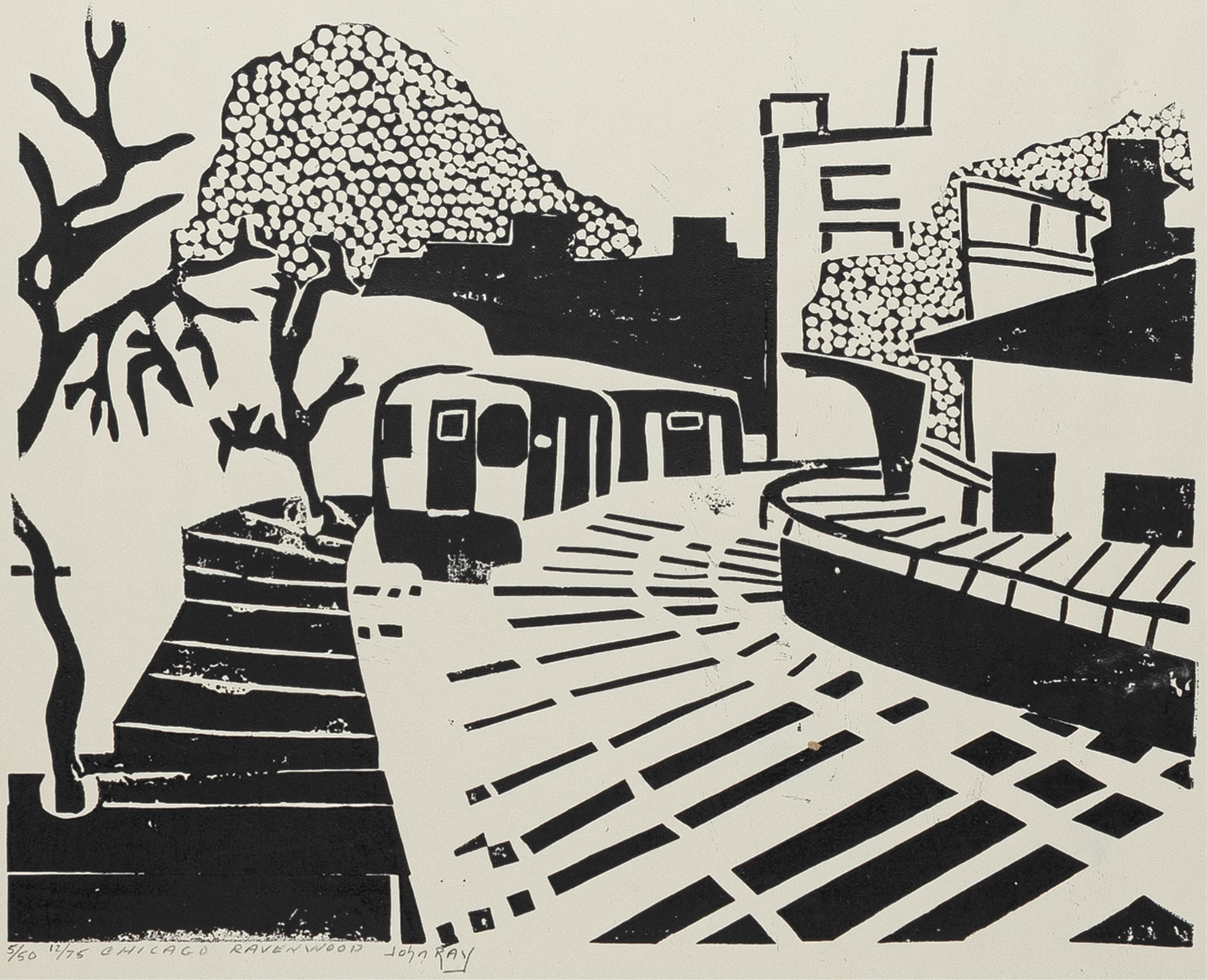 John Ray | Chicago Ravenwood (1975) | MutualArt