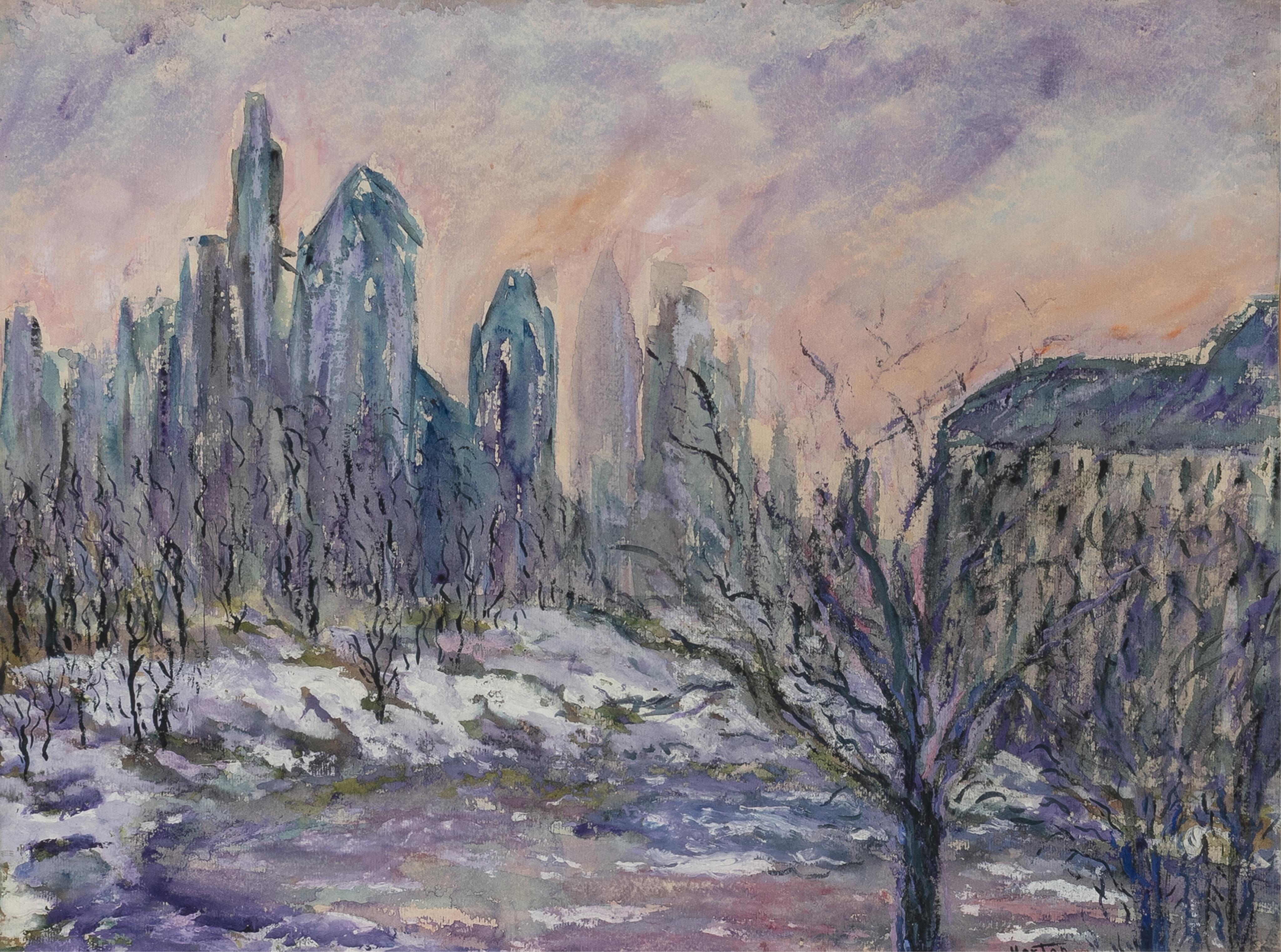 William Samuel Horton | Central Park (1925) | MutualArt