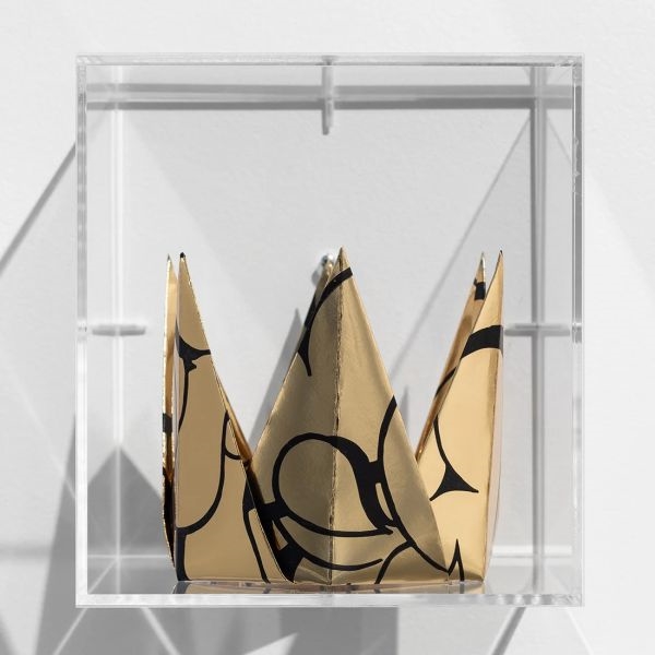 Nuno Viegas | Golden Paper Crown V (2022) | MutualArt