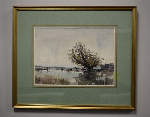 Ronald Crampton | Flood on the Marsh | MutualArt