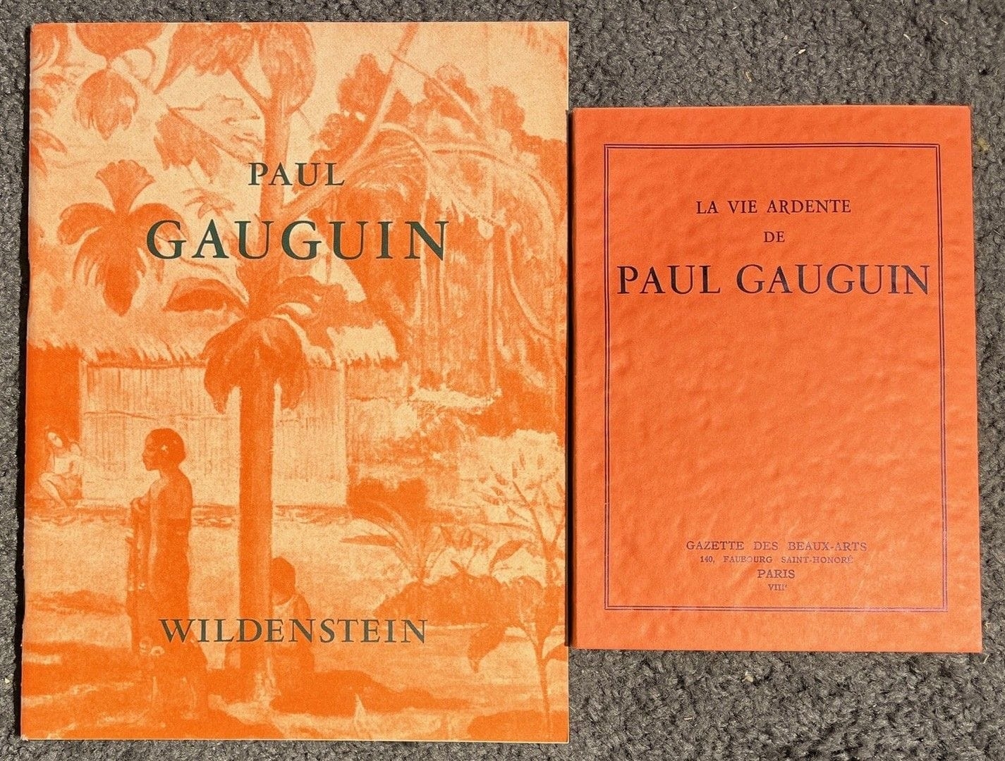 Paul Gauguin | Set of 2 Wildenstein catalogs The ardent life (1934 ...