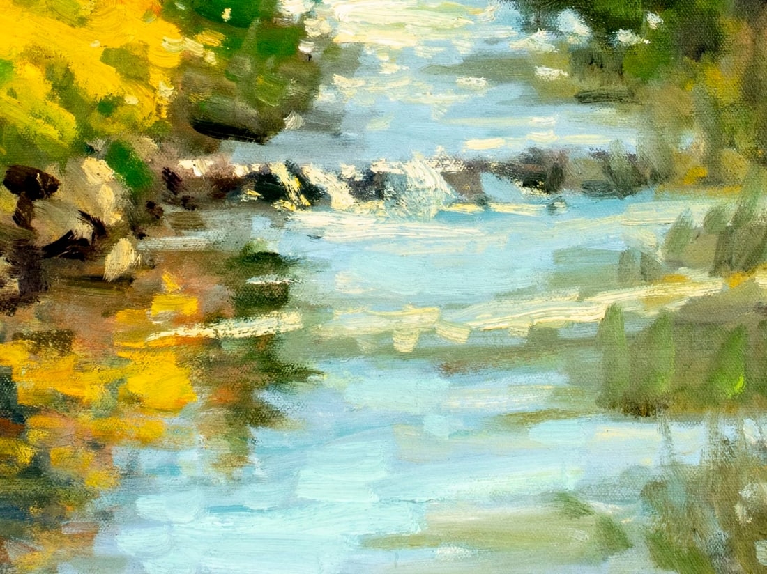 Robert Waltsak | Forest Stream Landscape | MutualArt