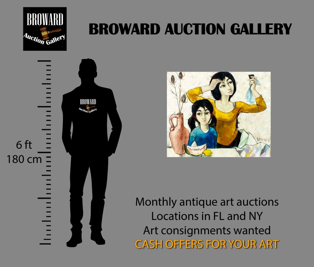 Jean Pierre Serrier | Mother and Daughter | MutualArt