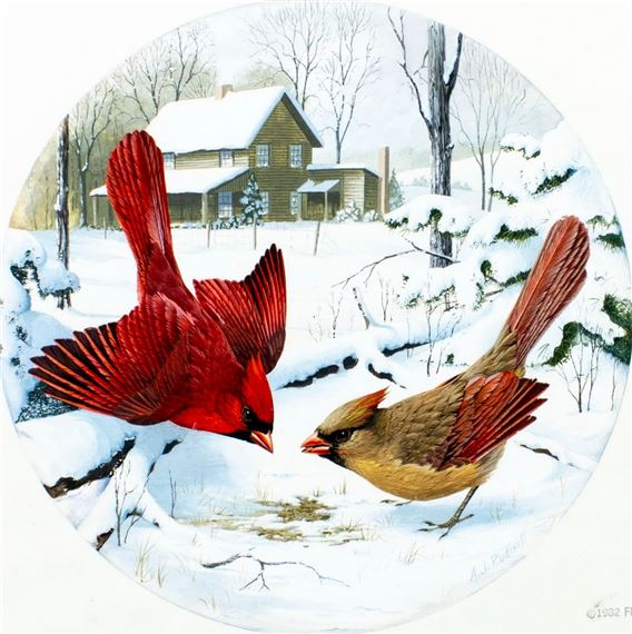 Anthony J. Rudisill | Cardinal Bird (1983) | MutualArt