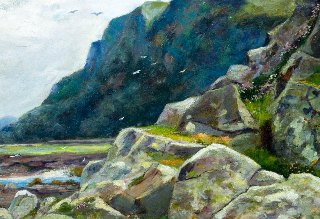 Hugh Allan | Rocky Coast | MutualArt
