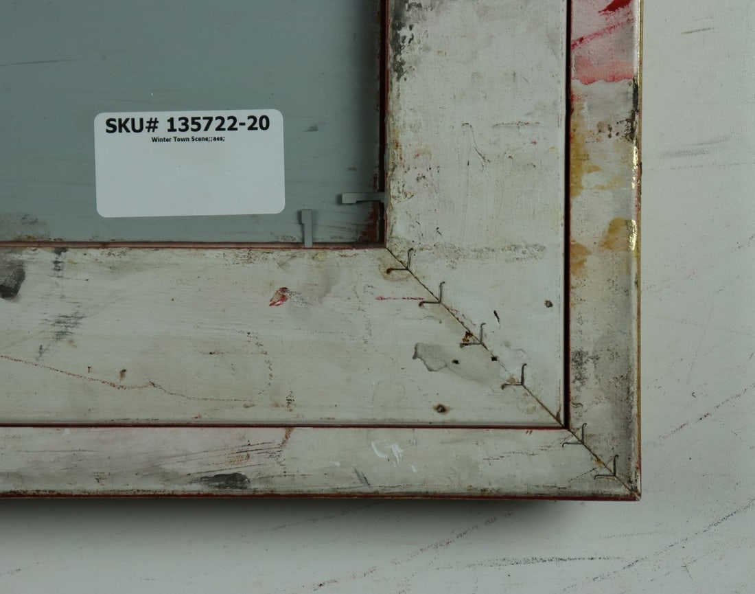 John Reilly | Winter Town Scene | MutualArt