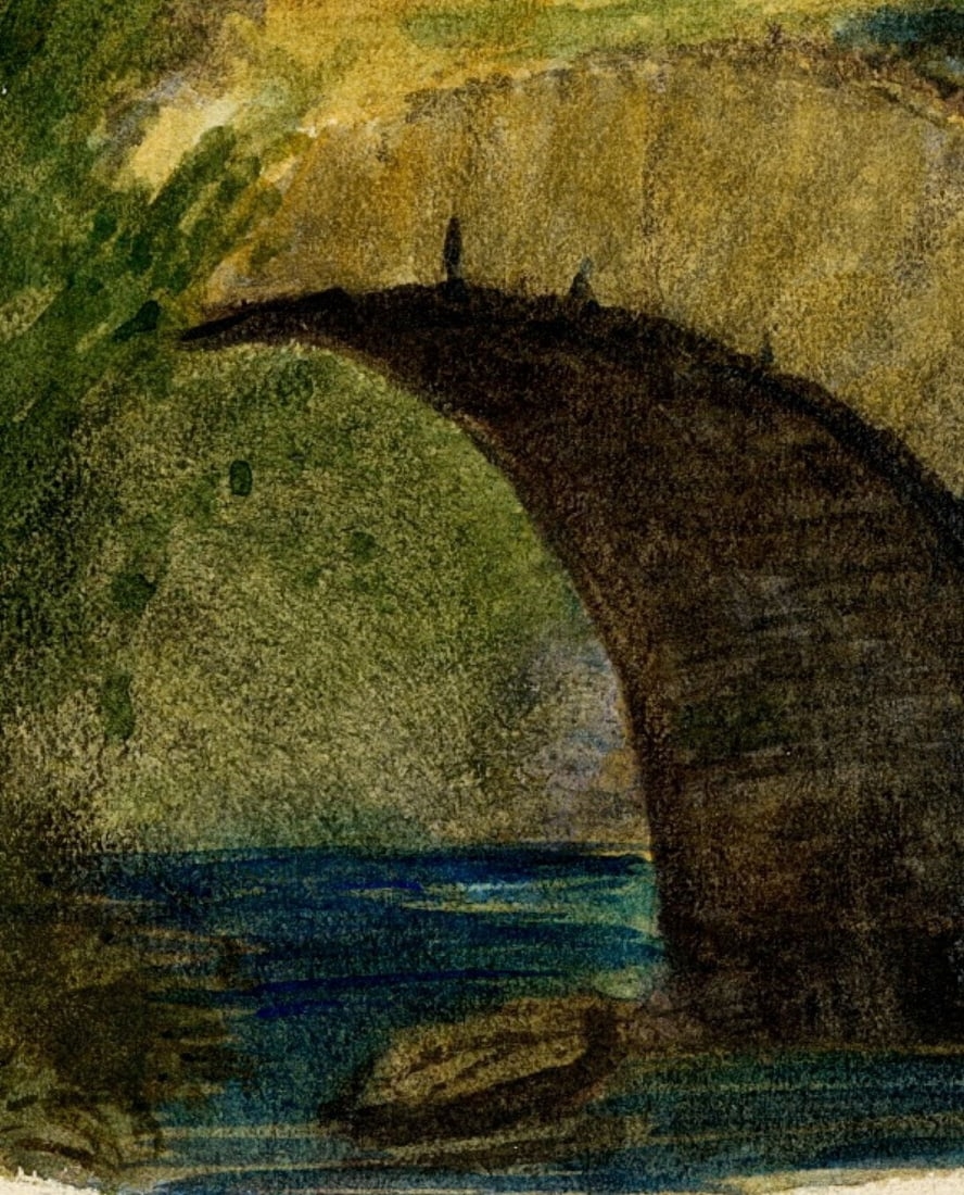 Adolf Kaufmann | Bridge Landscape | MutualArt