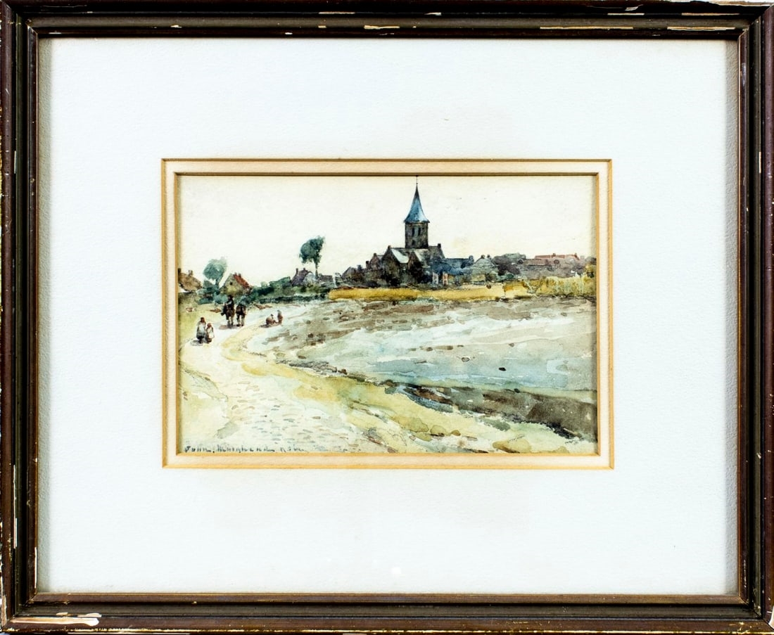 John Muirhead | Village Landscape | MutualArt