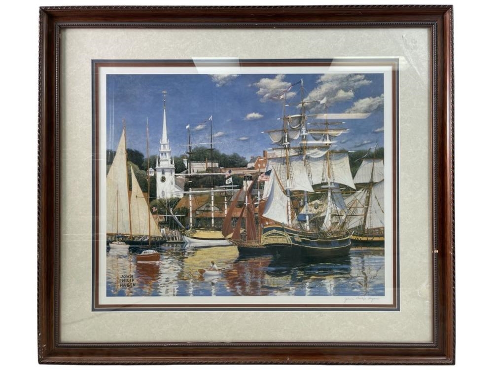John Philip Hagen | Reflections of Newport | MutualArt