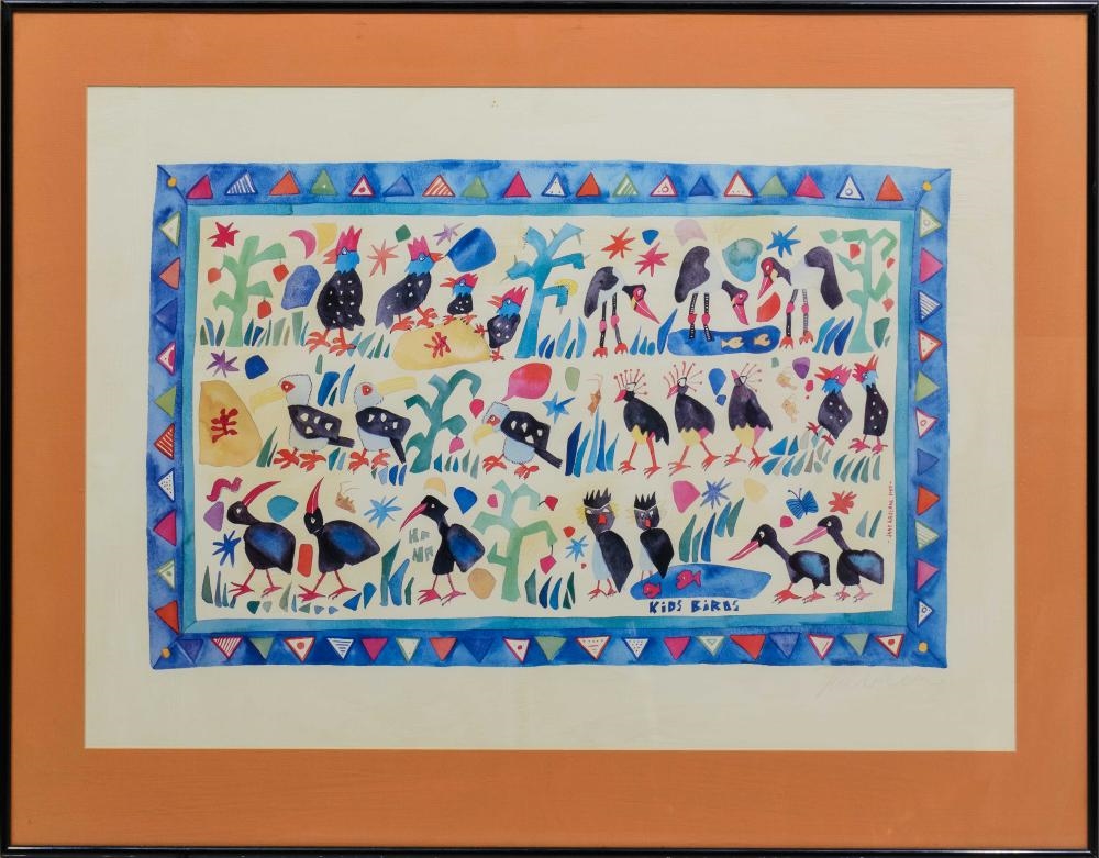 Jane Arderne | Kids Birds (1989) | MutualArt