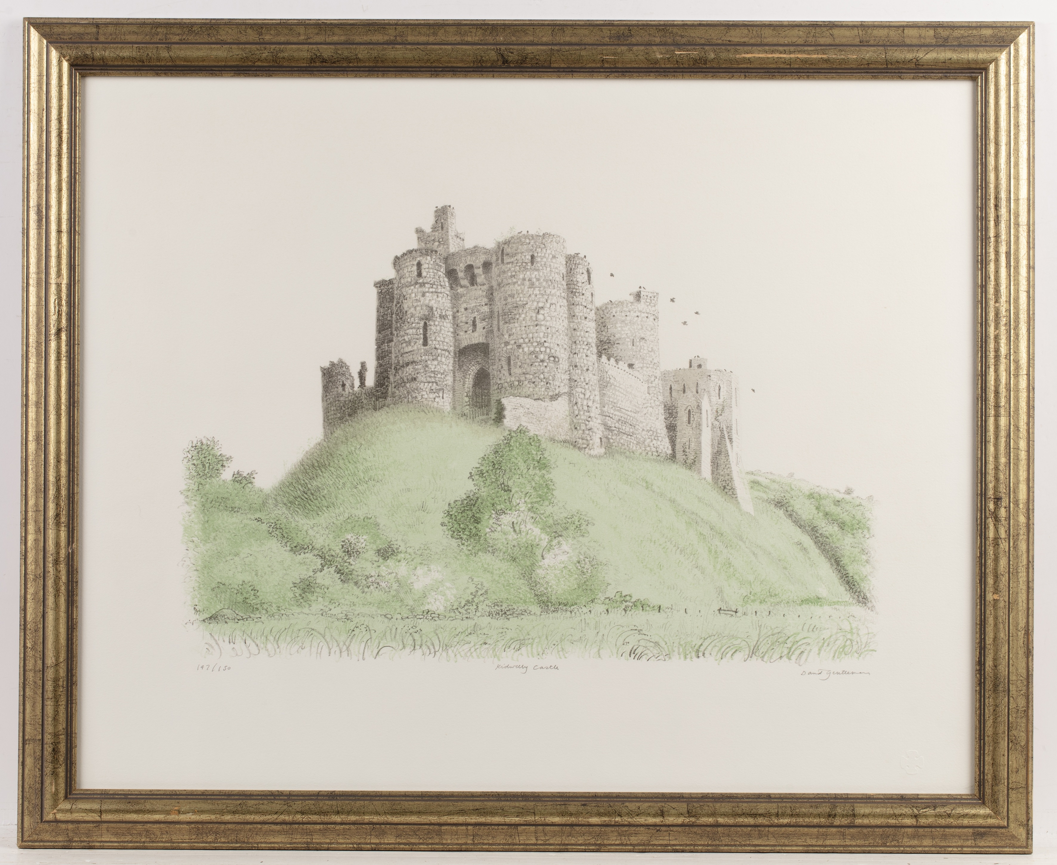 David Gentleman | 'Kidwelly Castle', | MutualArt
