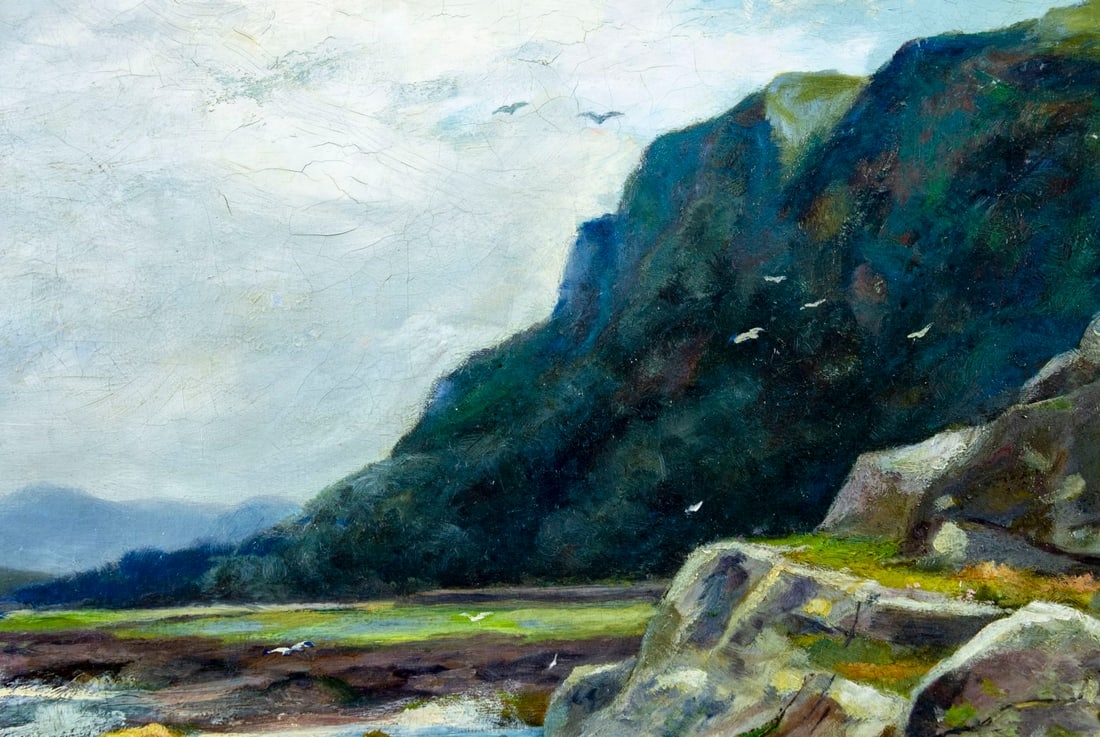 Hugh Allan | Rocky Coast | MutualArt