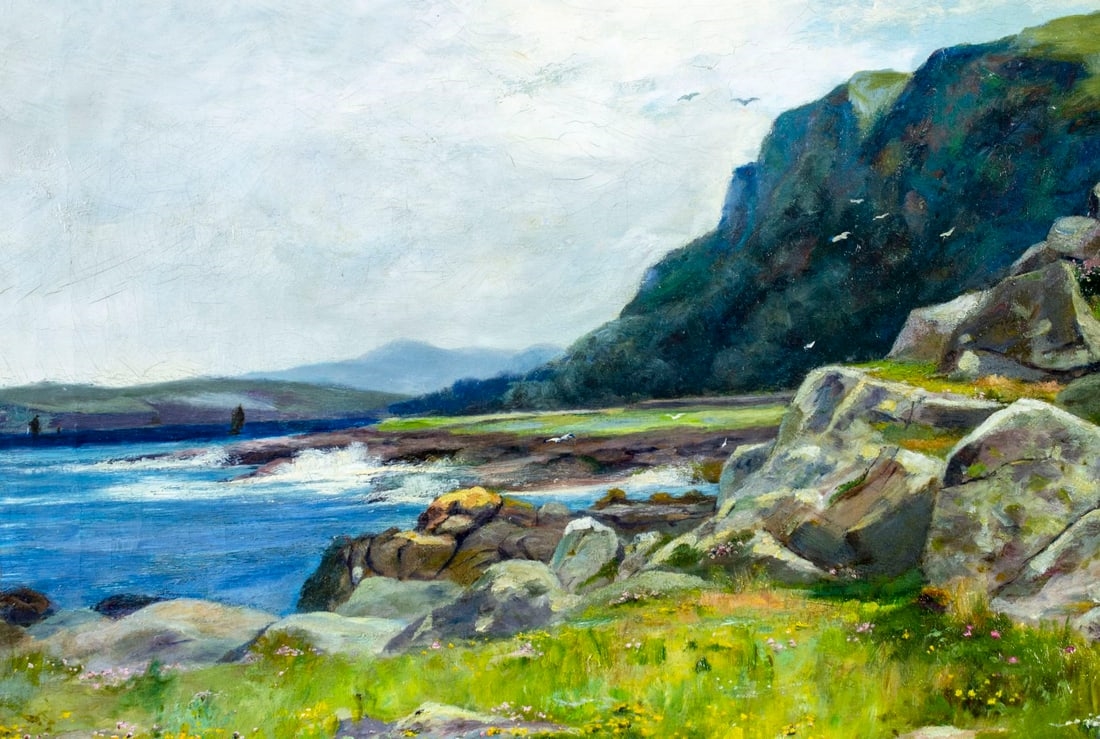 Hugh Allan | Rocky Coast | MutualArt
