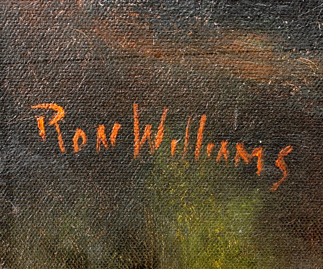 Ron Williams | Forest Stream Landscape | MutualArt