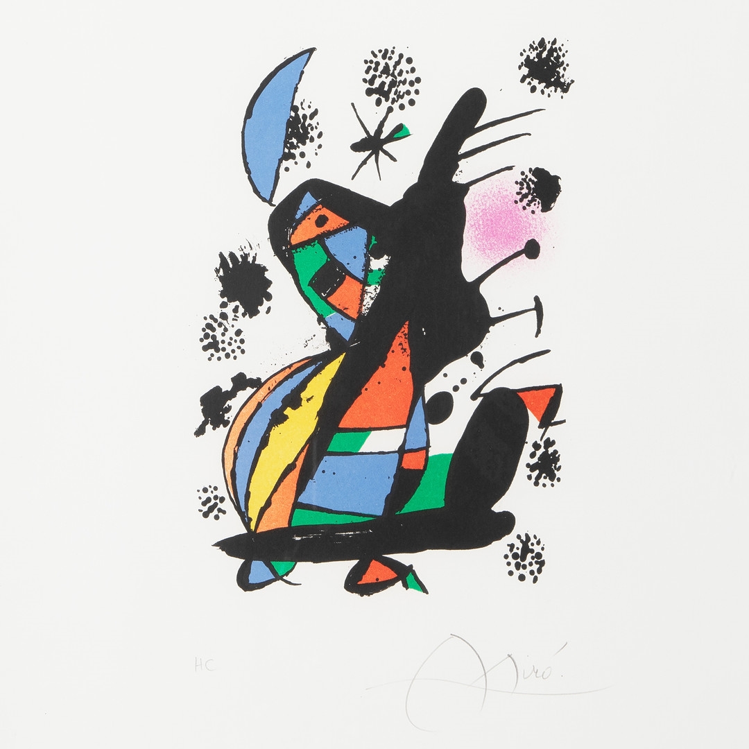 Joan Miró | Heureux Vach (1977) | MutualArt
