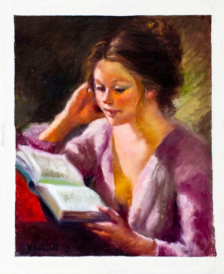 Roser Vinardell | Woman Reading | MutualArt