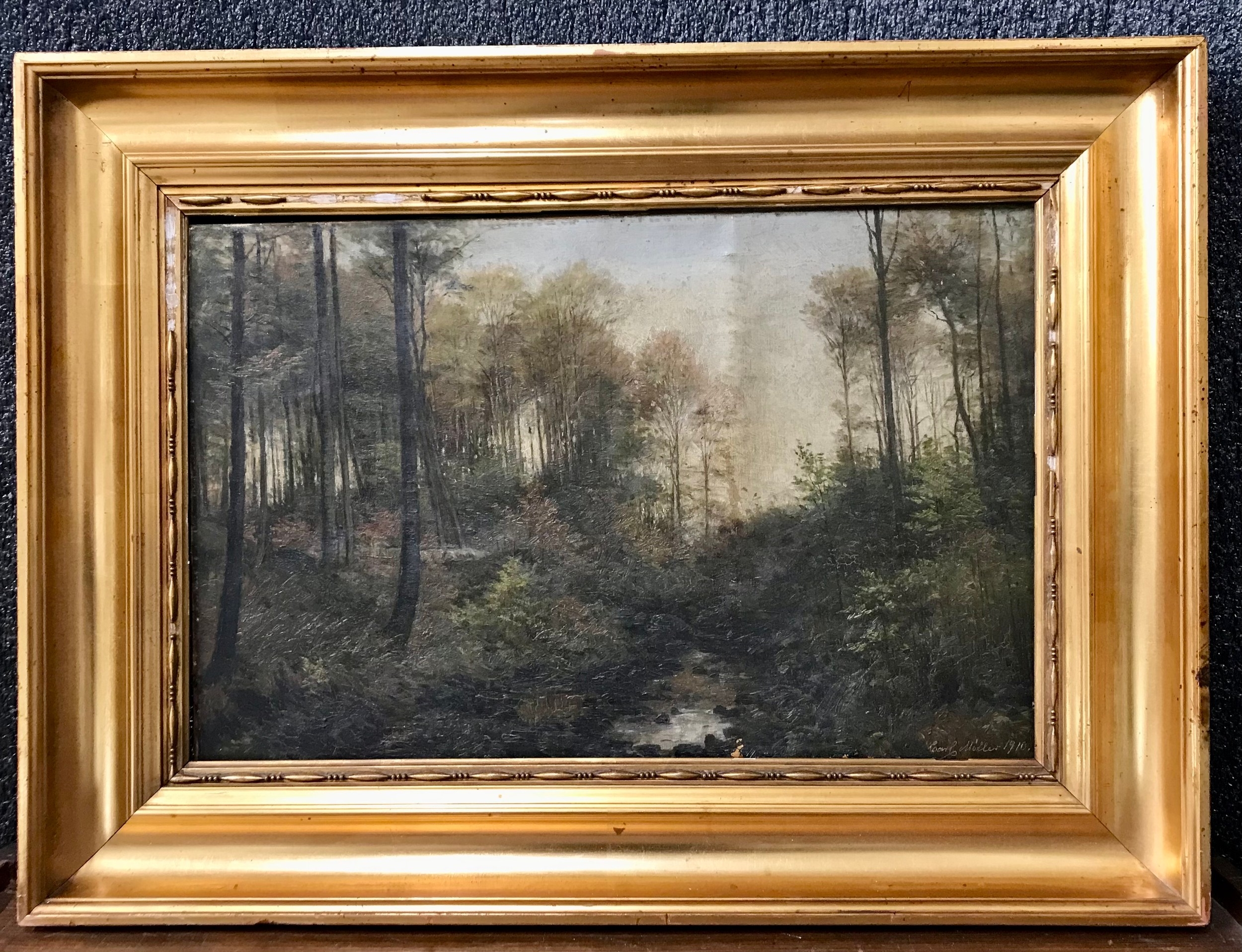 Carl Budtz-Moller | forest landscape (1910) | MutualArt