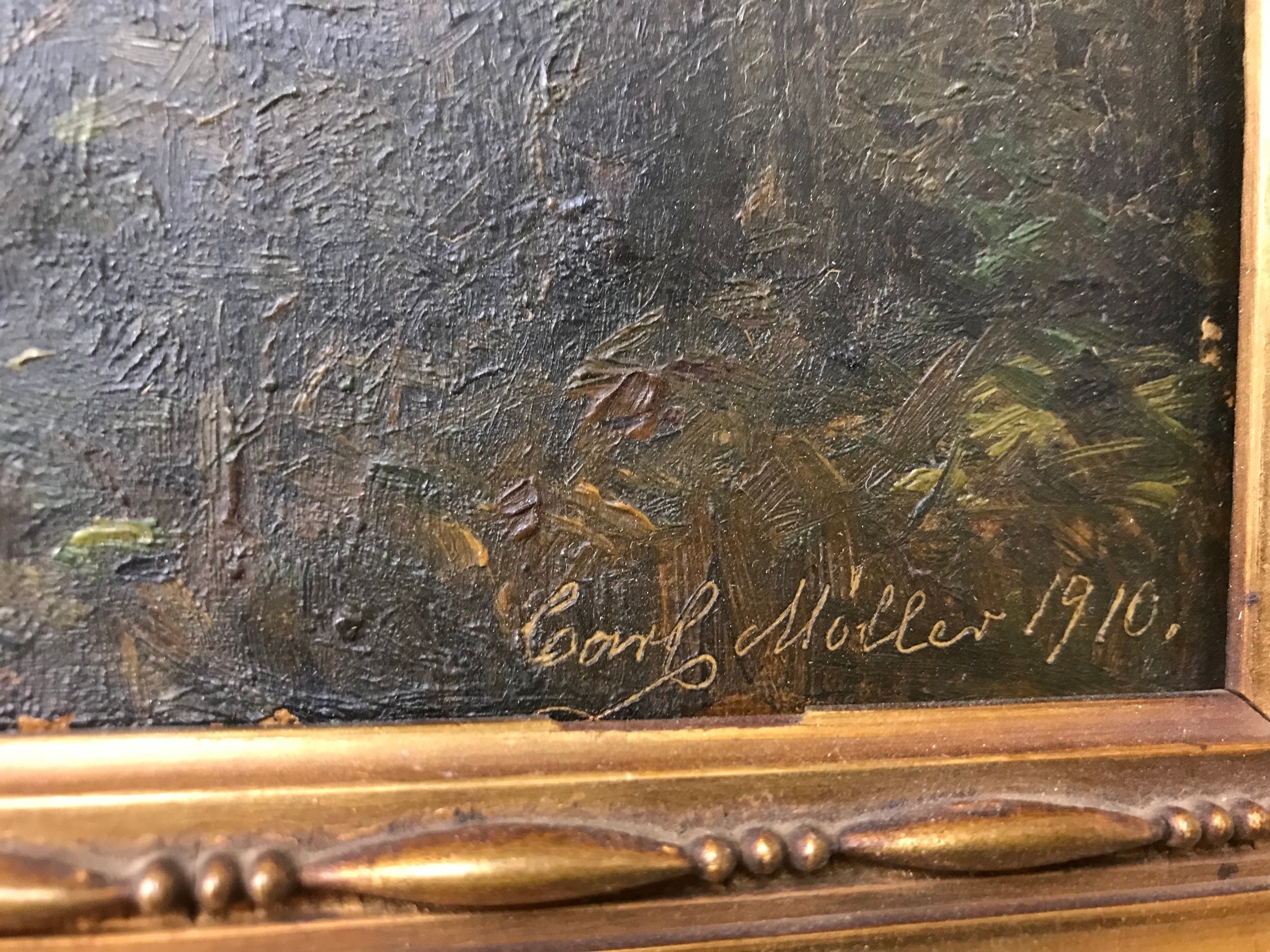 Carl Budtz-Moller | forest landscape (1910) | MutualArt