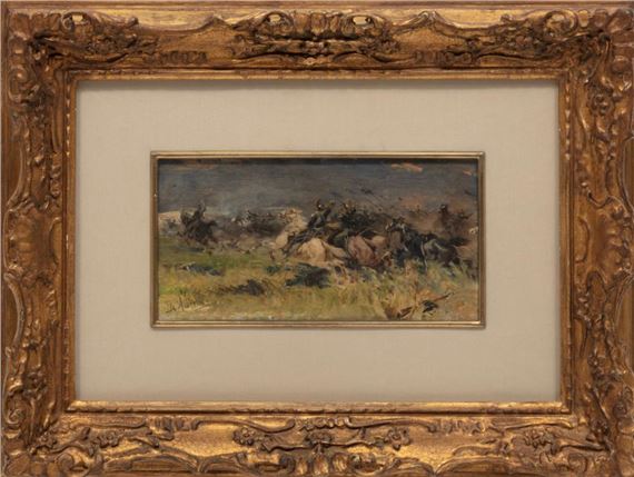 Sebastiano de Albertis | Battle Scene | MutualArt