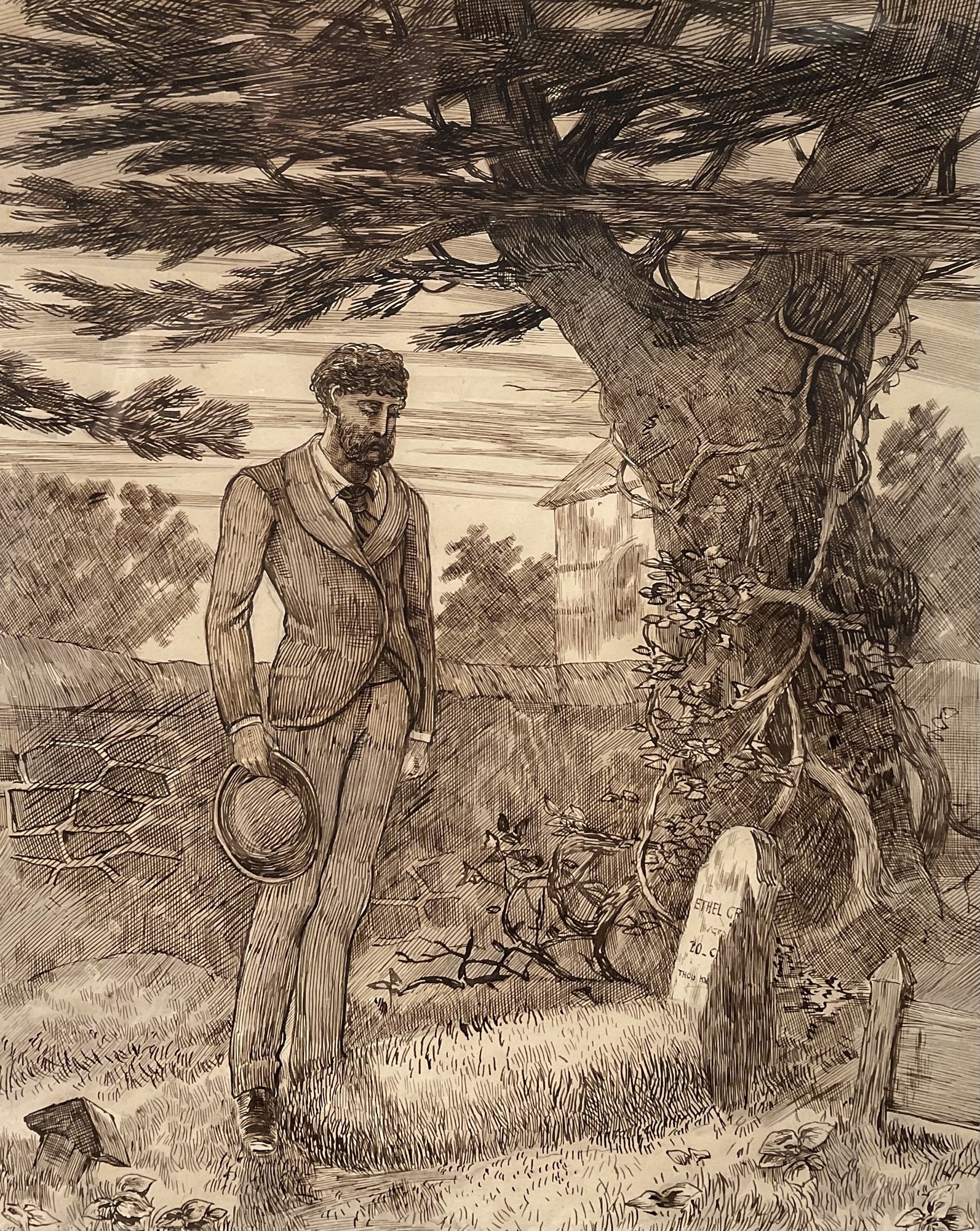 Charles William Cole | The Widower (1920s) | MutualArt