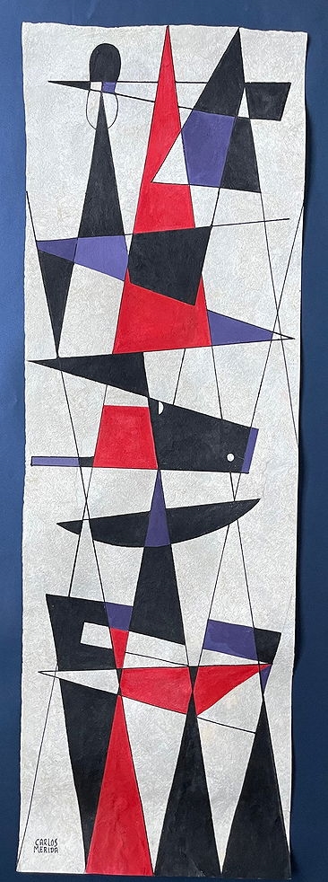 Carlos Mérida | Abstract Composition | MutualArt