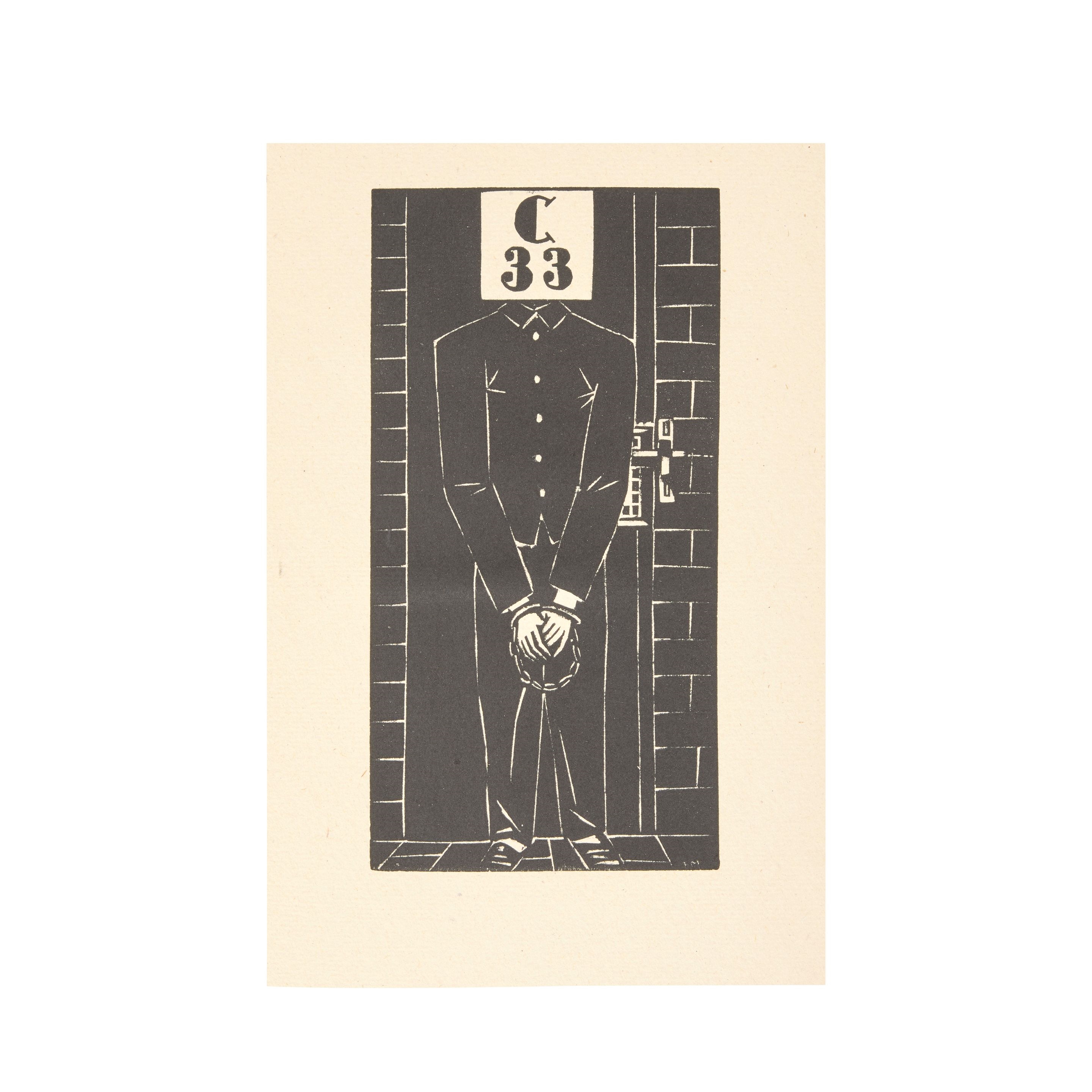 Frans Masereel | The Ballad of Reading Gaol (1925) | MutualArt