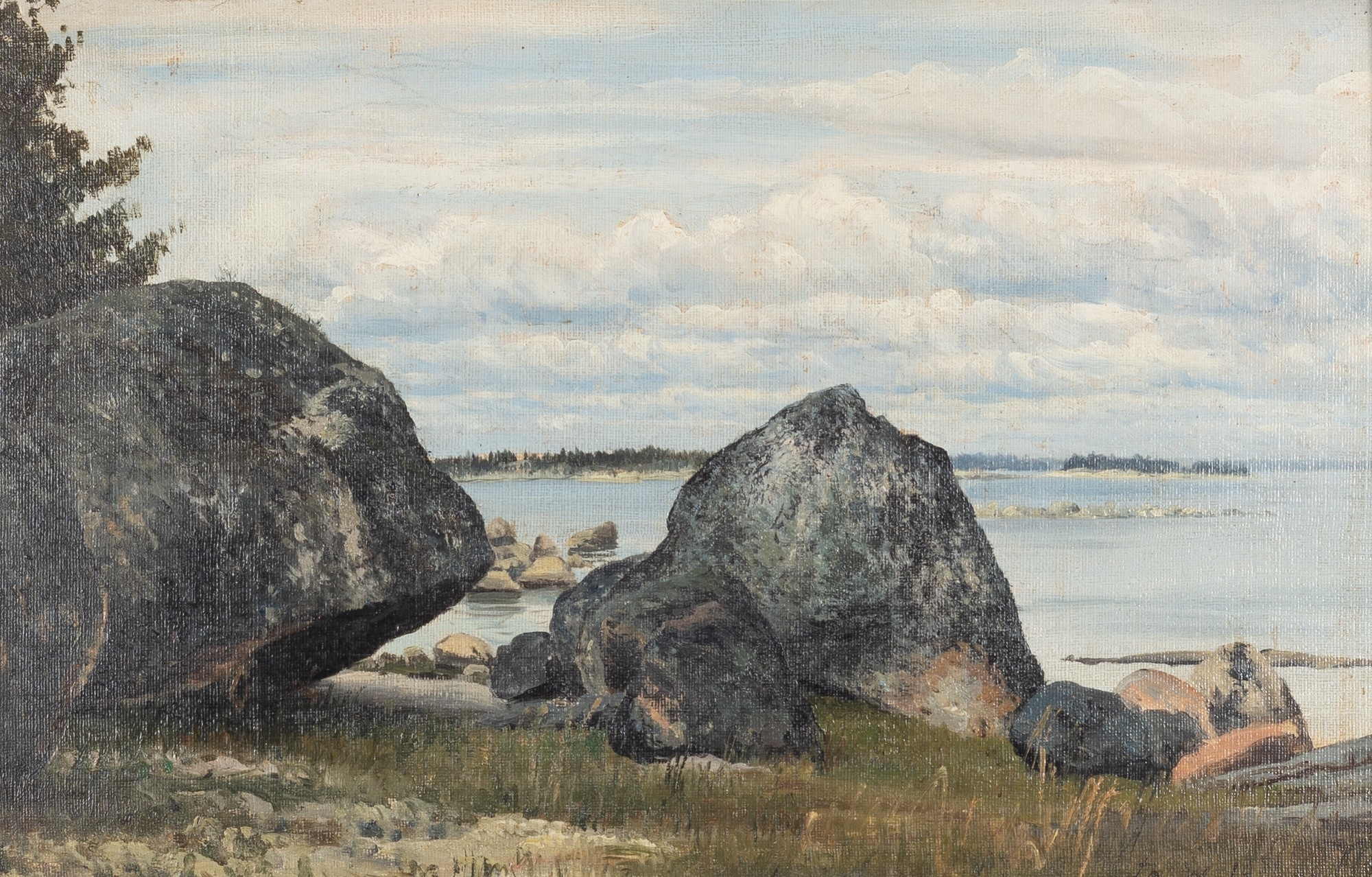 Waenerberg Thorsten | Rocks on the shore (1908) | Compare similar ...