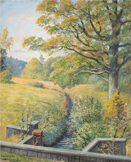 John Rafael Ekelund | Landscape Lidingö | MutualArt