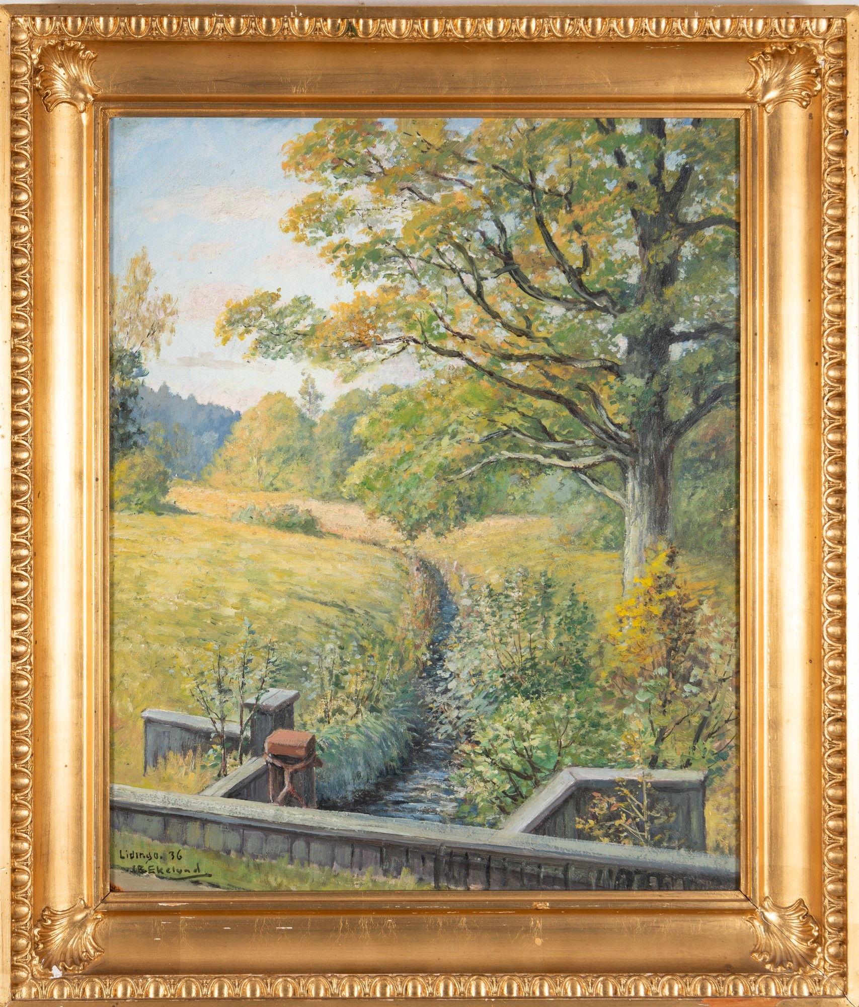 John Rafael Ekelund | Landscape Lidingö | MutualArt