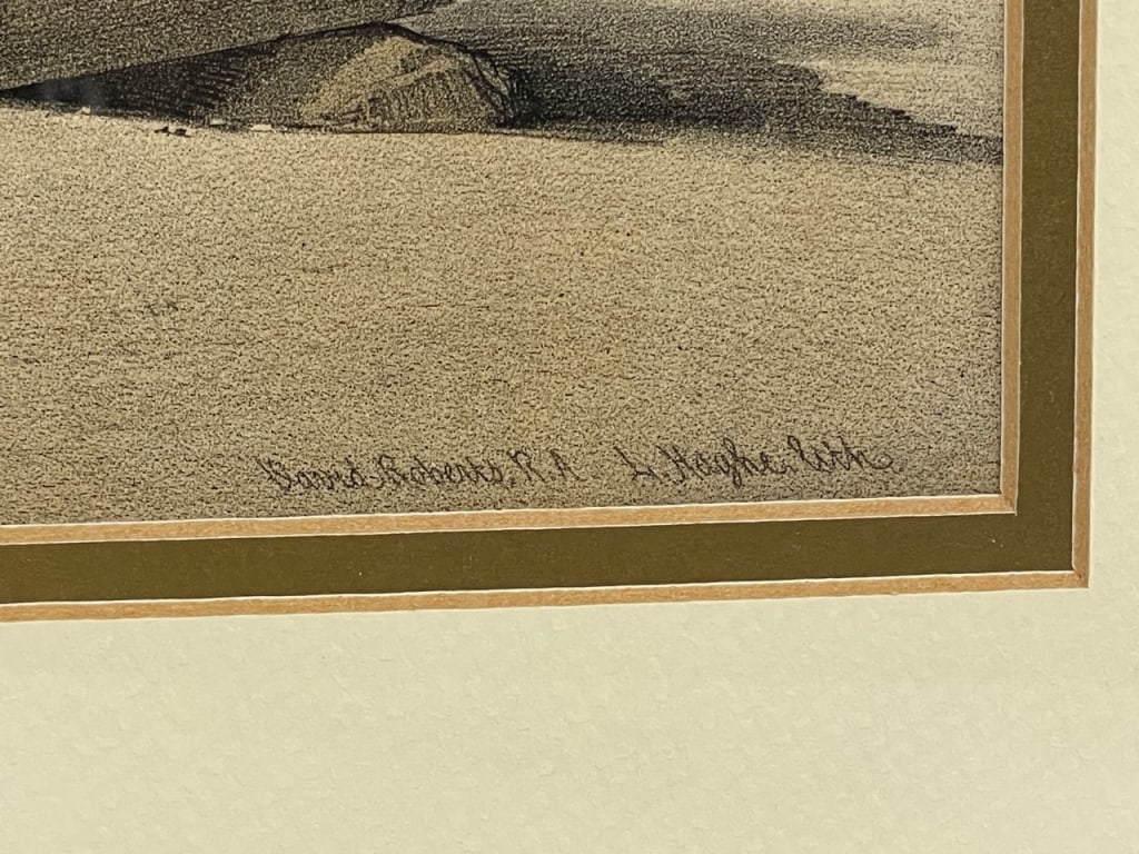 David Roberts | EGYPTIAN TEMPLE LITHOGRAPHS | MutualArt