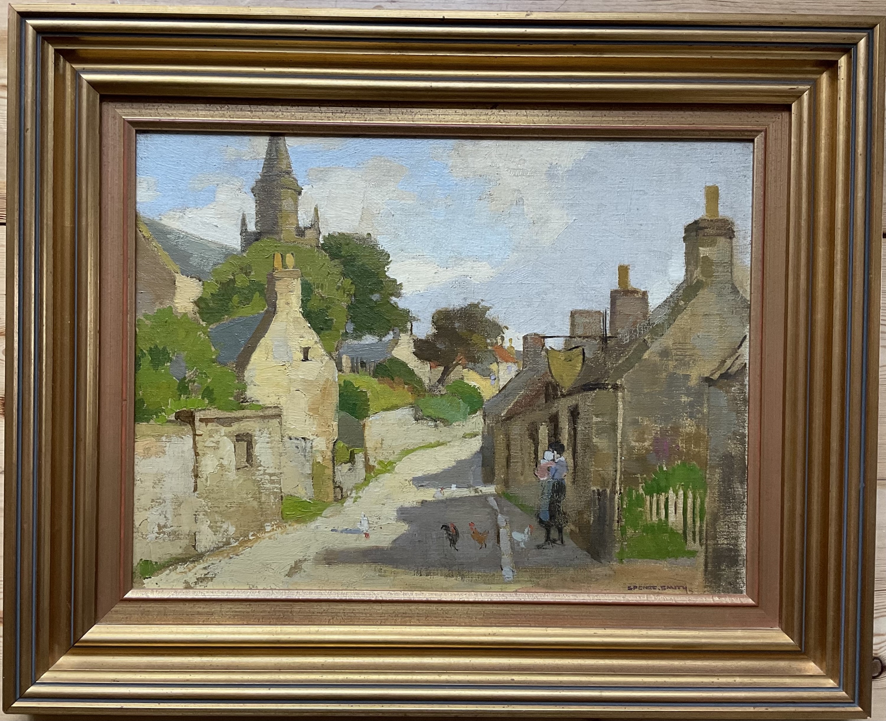 John Guthrie Spence Smith | Village Scene | MutualArt