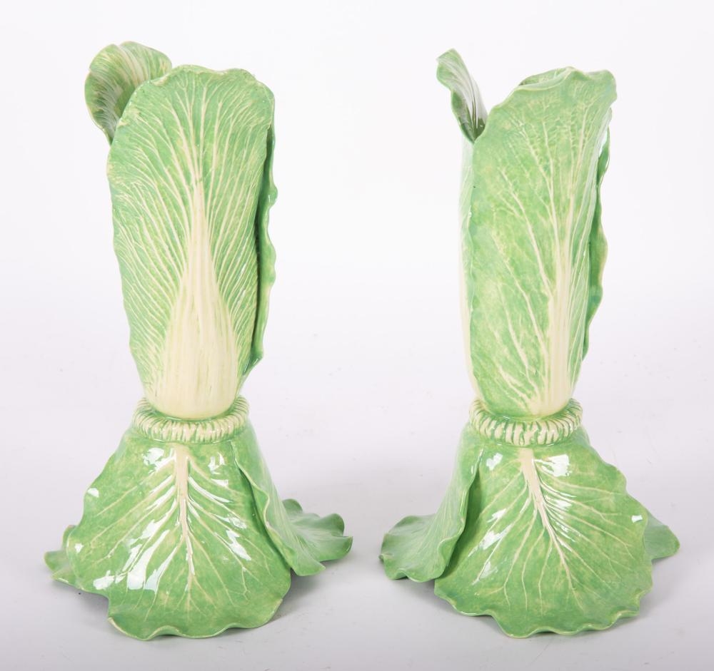 Thayer Dodie | Pair of Vintage Dodie Thayer Lettuce Ware Candlesticks ...