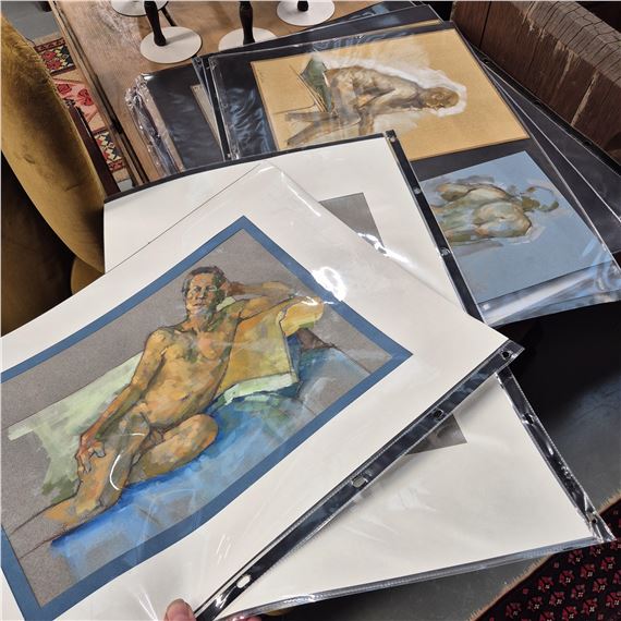 Brian Wilson A Group Of Nude Life Drawings Etc Mutualart
