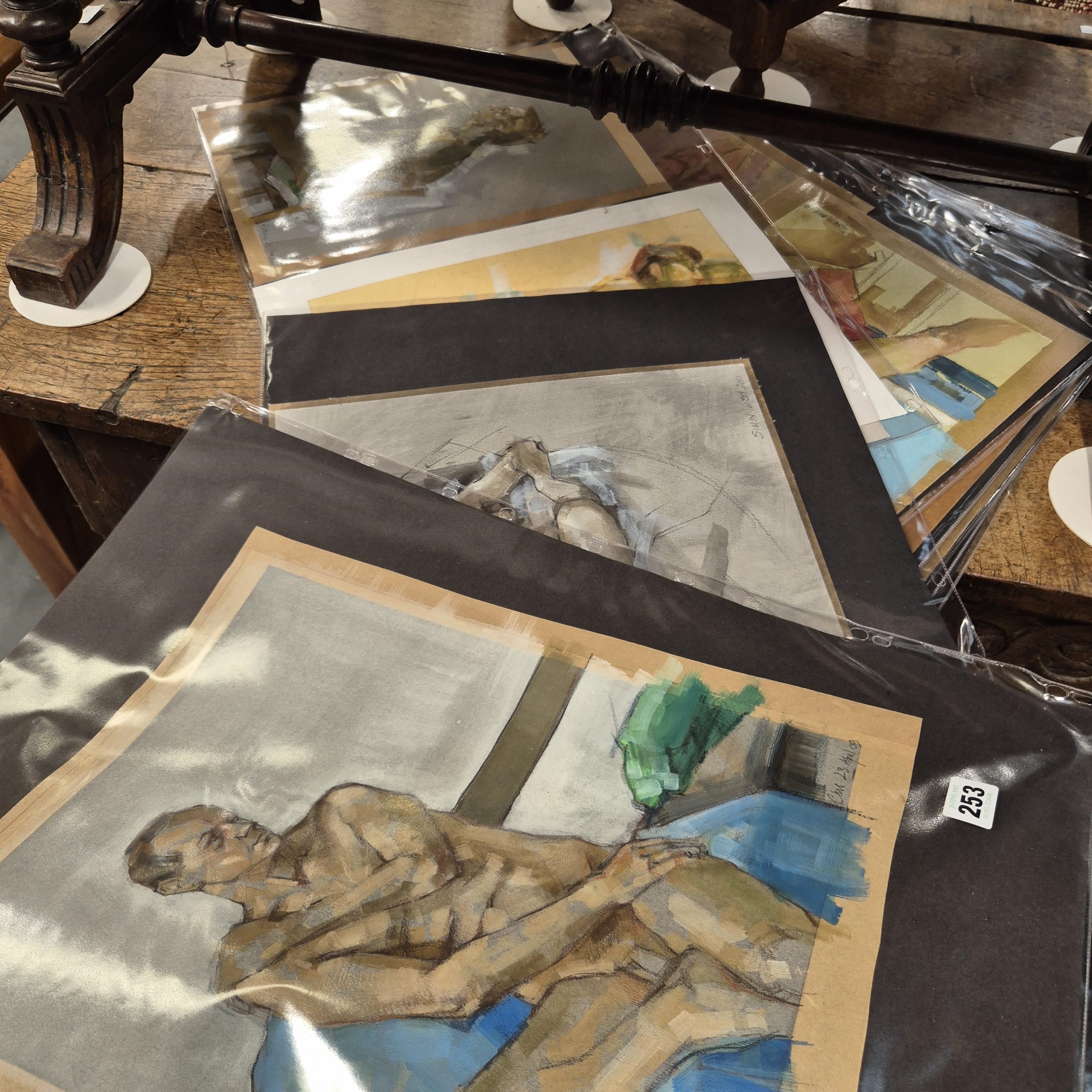 Brian Wilson A Group Of Nude Life Drawings Etc Mutualart