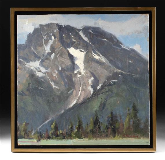 Marc R. Hanson | Mt. Moran (2022) | MutualArt