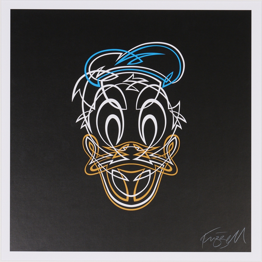 Otis Frizzell | Pinstripe Ronald Duck | MutualArt