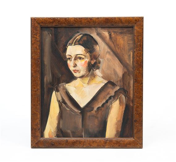 Zoltan Sepeshy | Portrait of a Woman (1932) | MutualArt