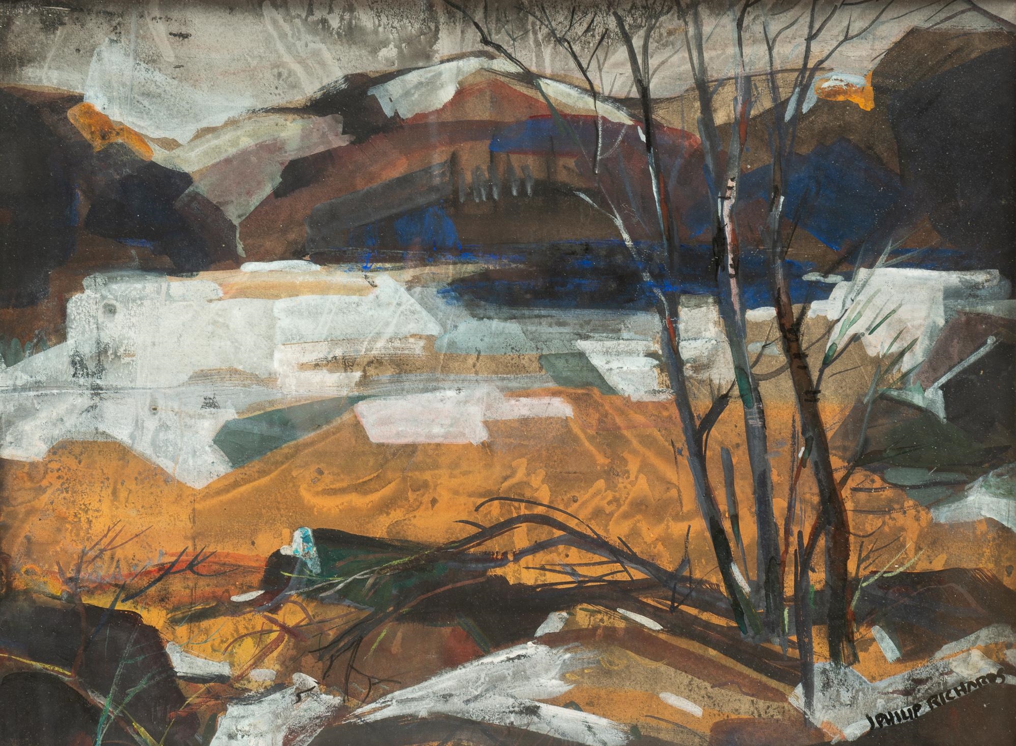 J. Philip Richards | WINTER LAMENT (Mid 20th Century) | MutualArt