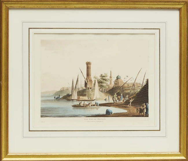 L. Mayer | Principal Square in Grand Cairo with Murad Bey's Palace ; an ...