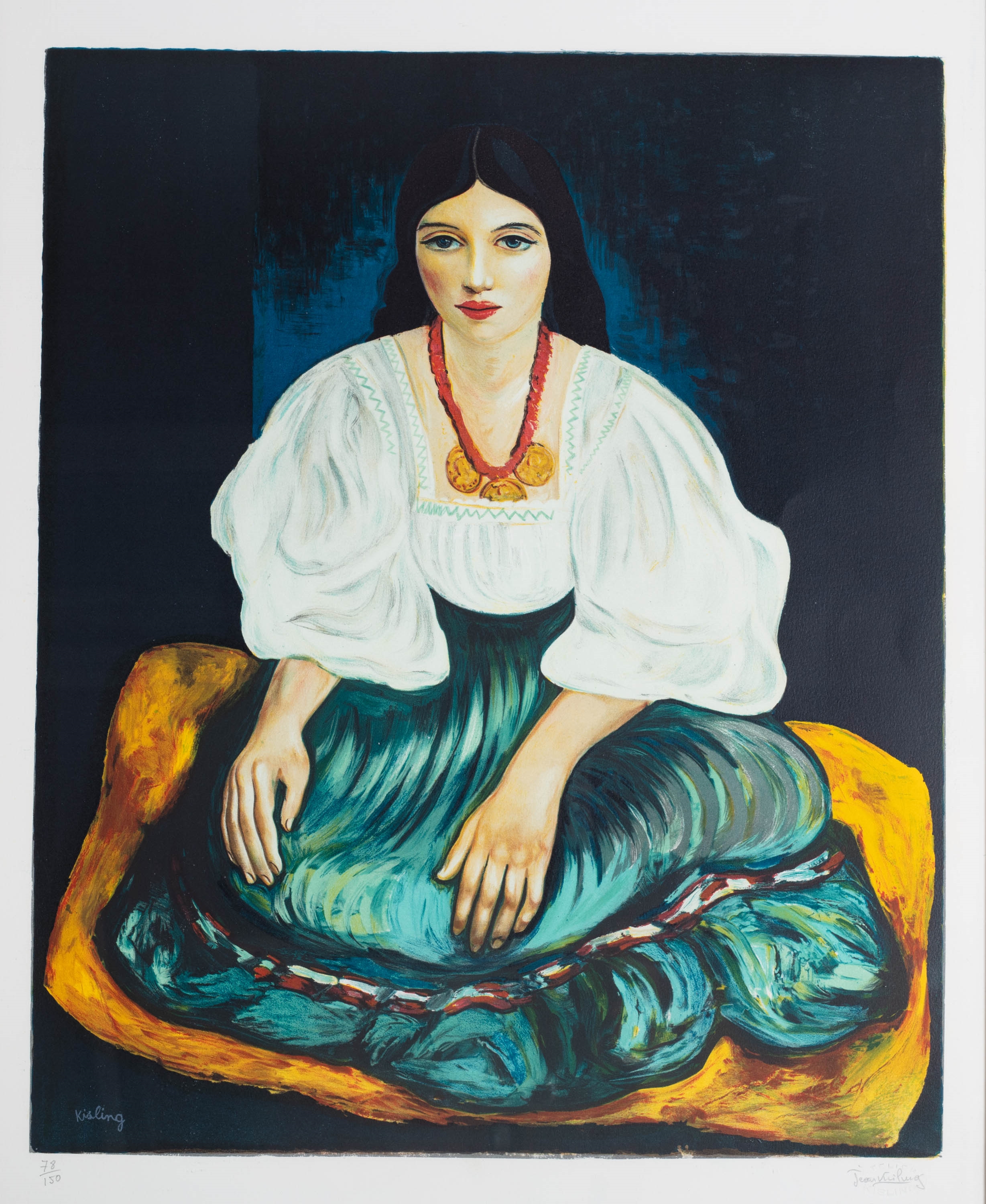 Moïse Kisling | Cyganka | MutualArt