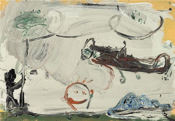 Siegfried Anzinger | Untitled (1982) | MutualArt