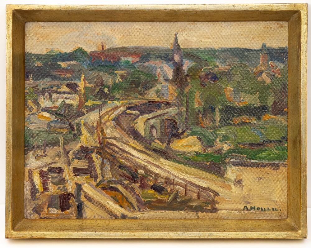 Adolf Hölzel | Blick auf Cannstatt | MutualArt
