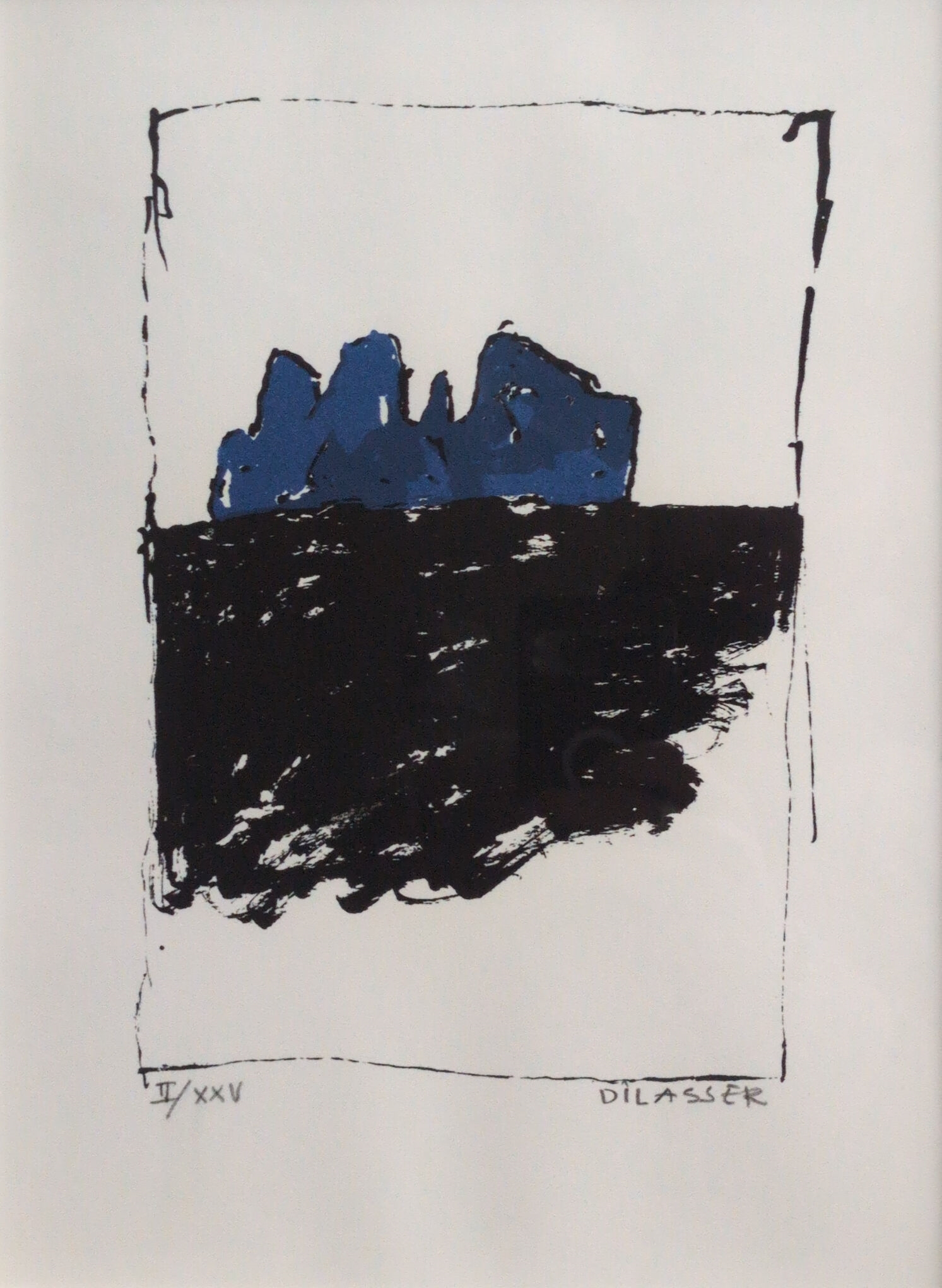 François Dilasser | Le rocher (1995) | MutualArt