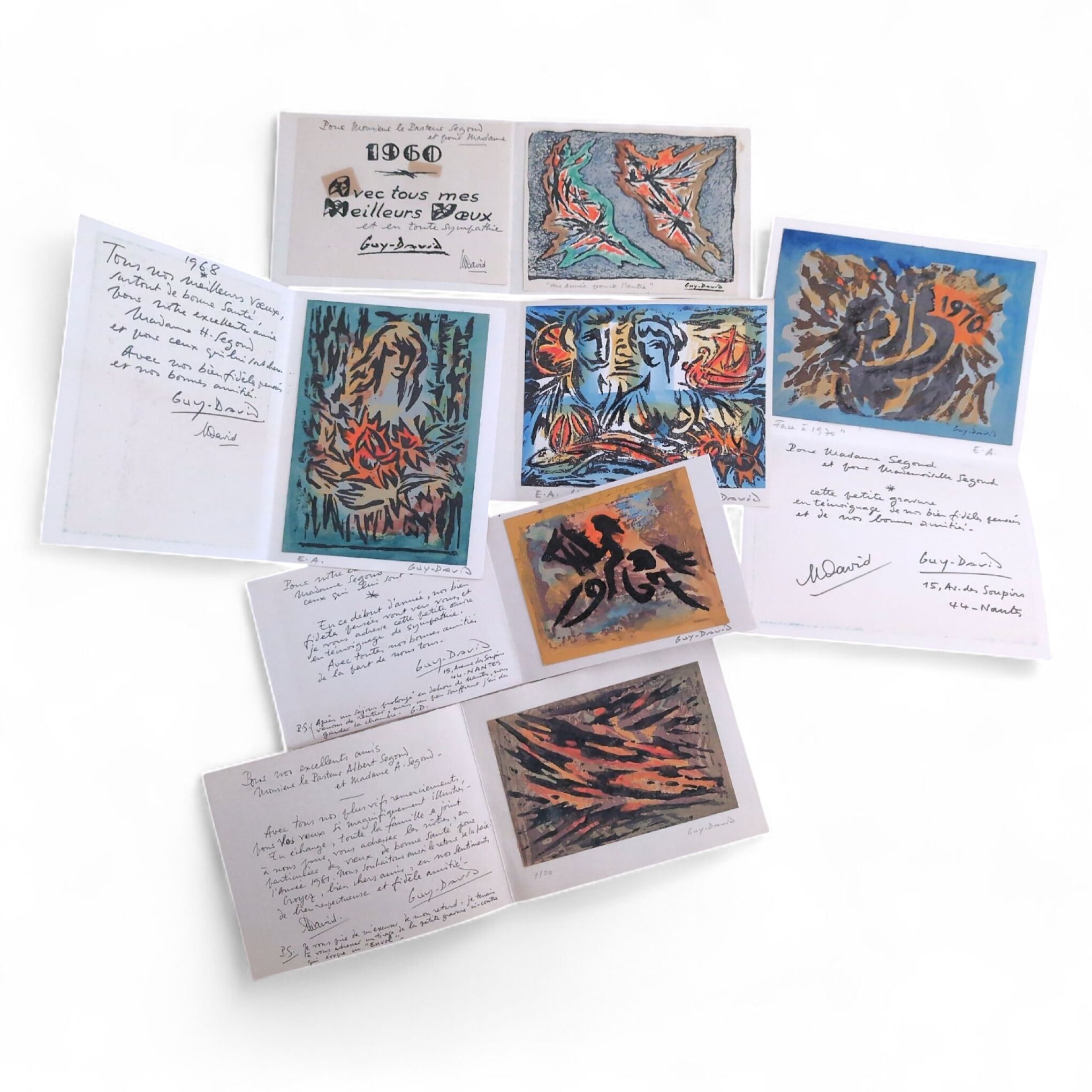 Guy David | Cartes de voeux | MutualArt