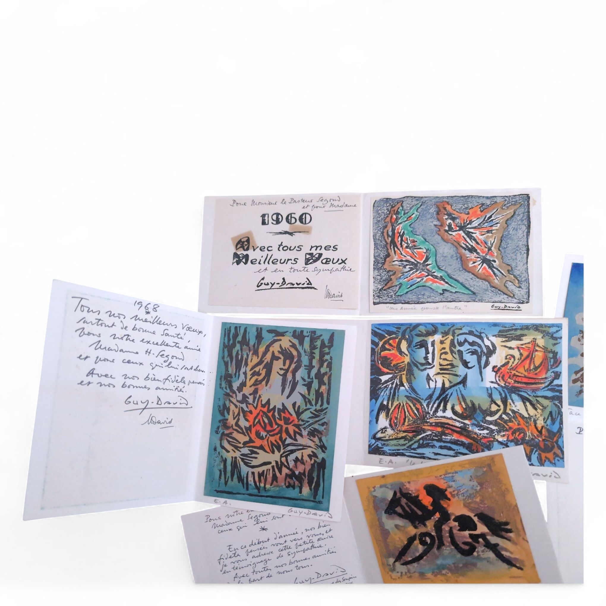 Guy David | Cartes de voeux | MutualArt
