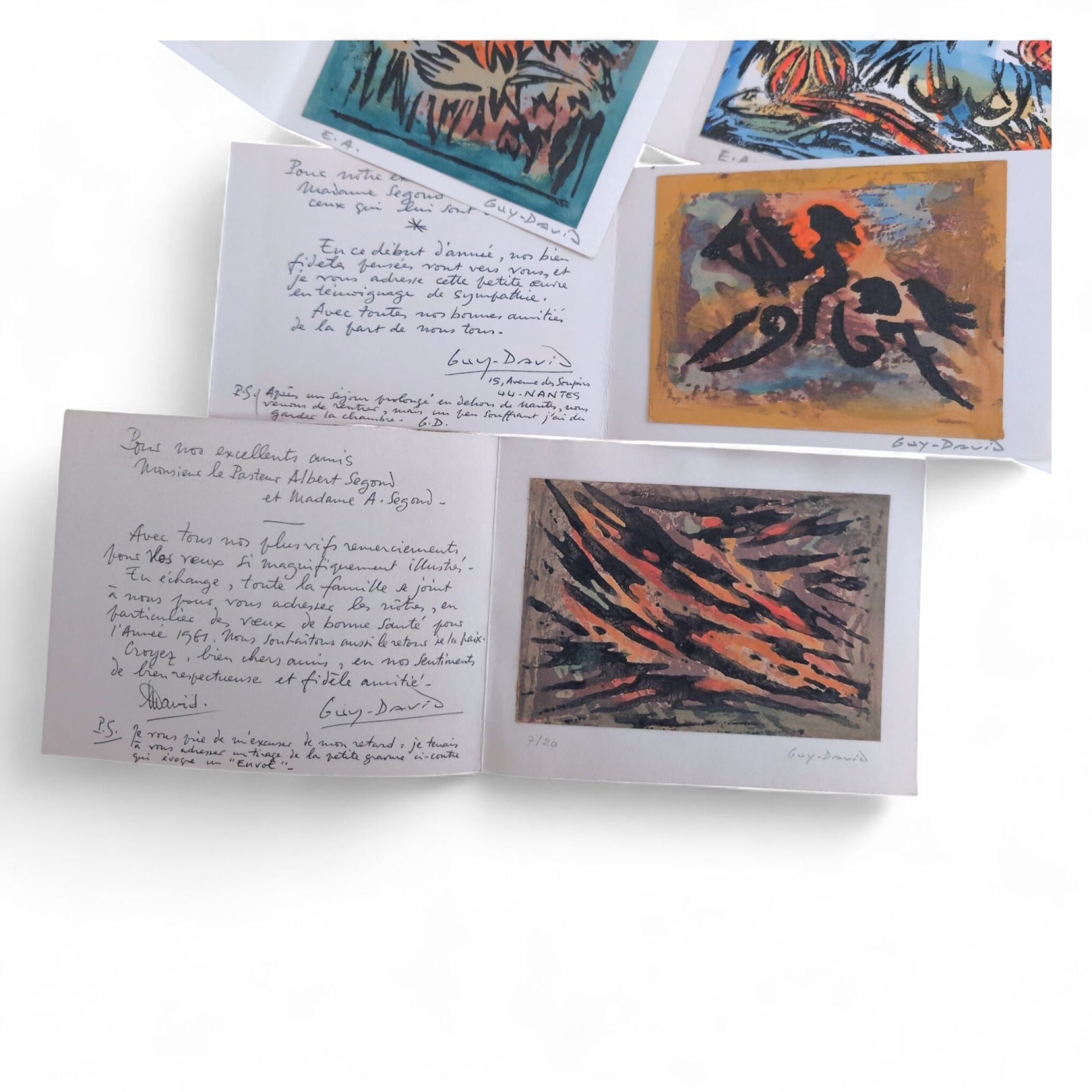 Guy David | Cartes de voeux | MutualArt