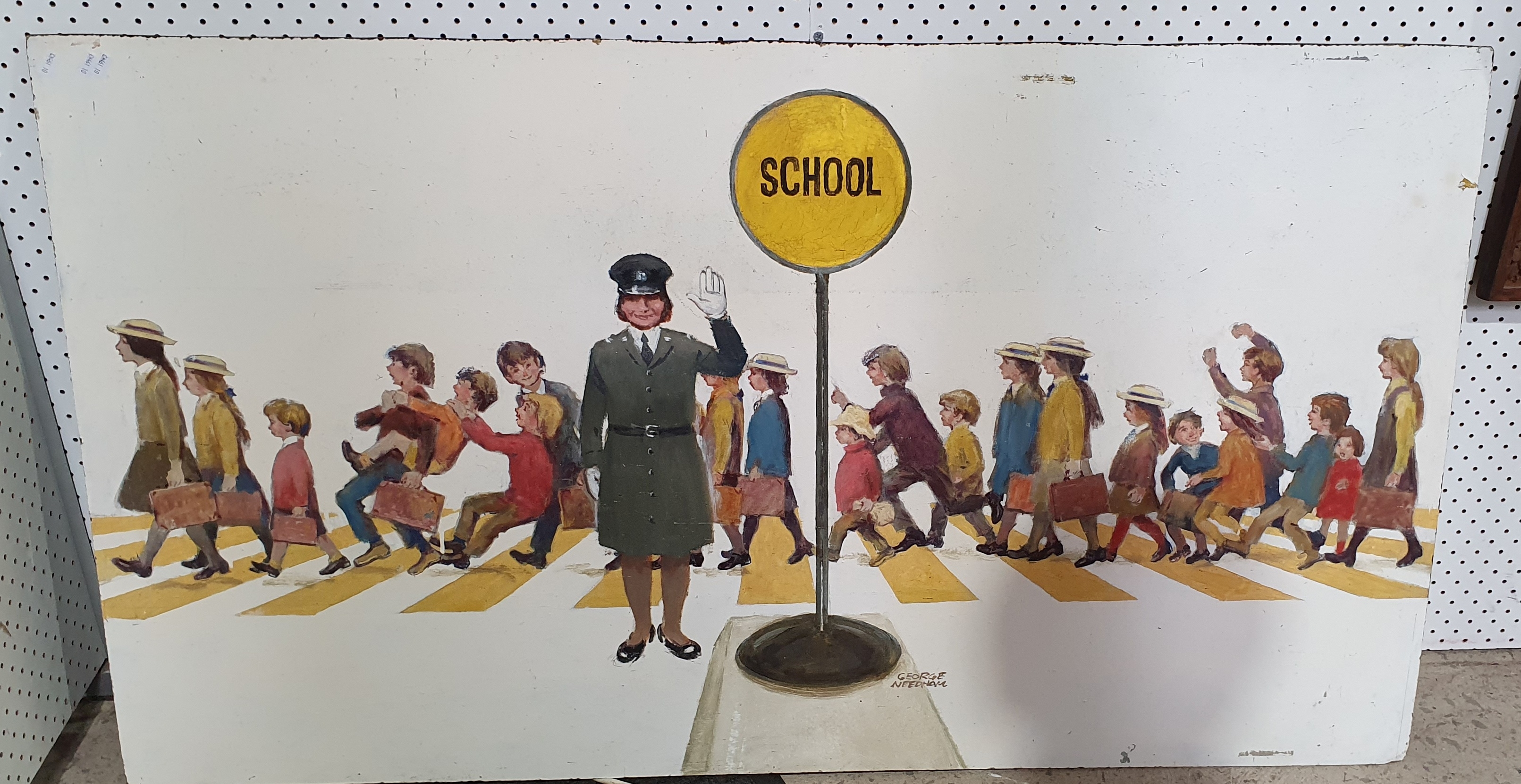 George Needham | Untitled (School Crossing) | MutualArt